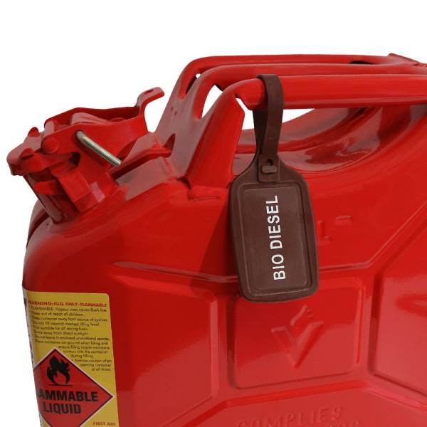 Fuel ID Tag Bio Diesel Nut Brown AFAC Approved AS2700 Colour