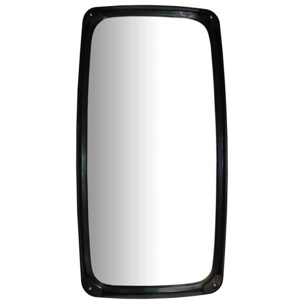 Universal High Quality Main Truck Mirror Flat 24V HTD 384 x 194 16-28mm