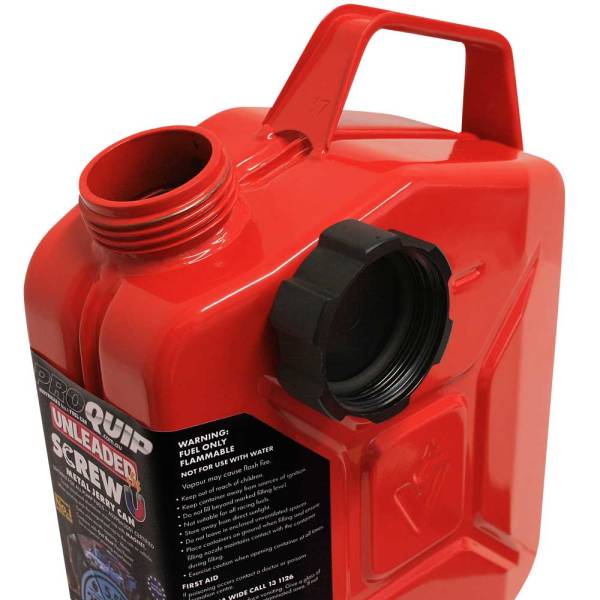 5L Jerry Can Metal Screw U Unleaded Red Best Fuel Cans in Australia